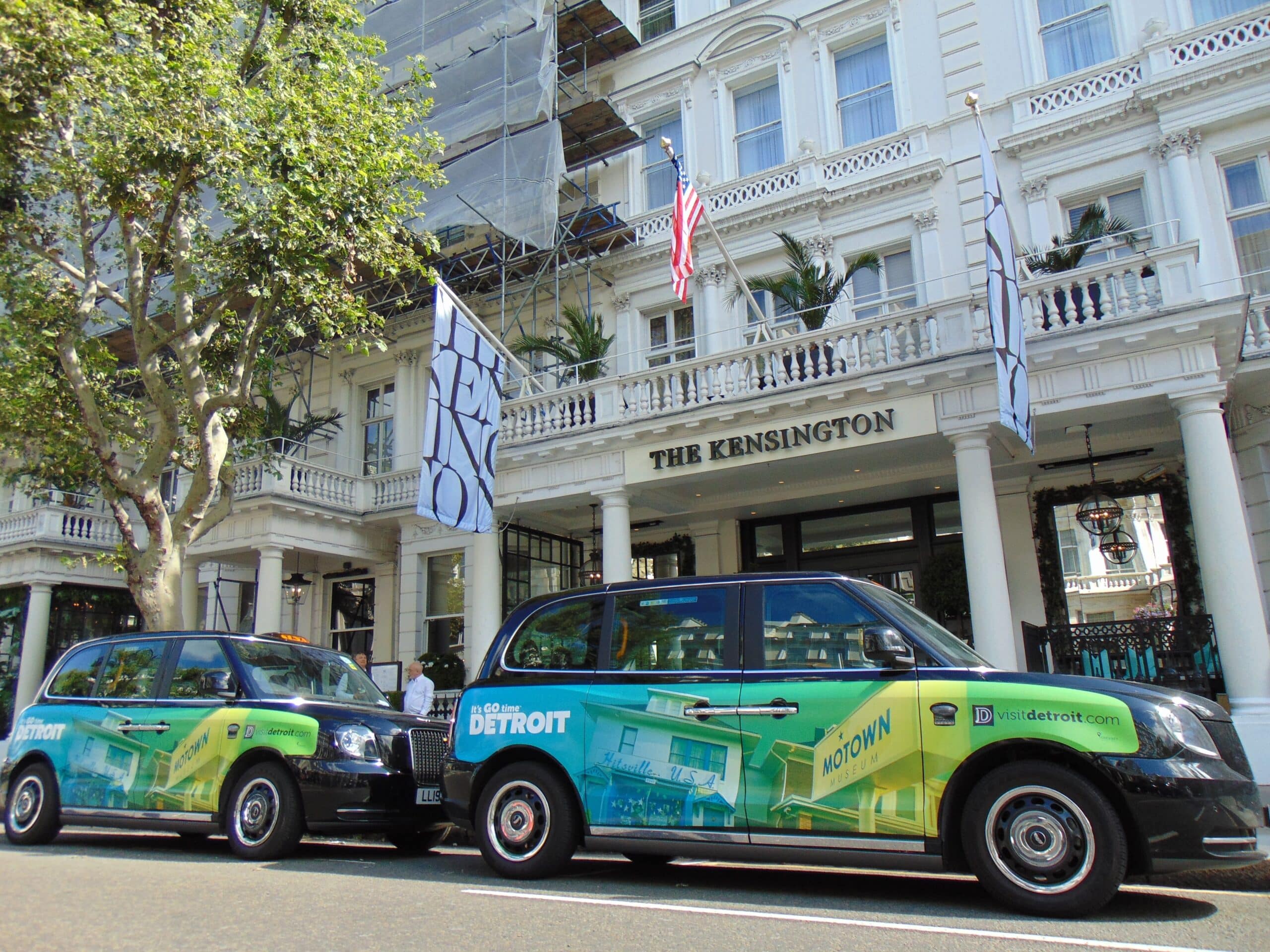 Visit Detroit on Electric Taxis - Sherbet London