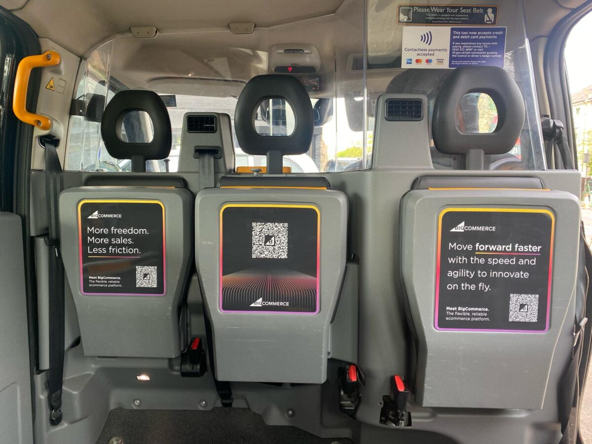 Electric Taxi TXE Tip Seats - Sherbet London